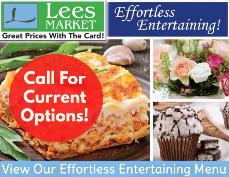 Menus - Lees Market